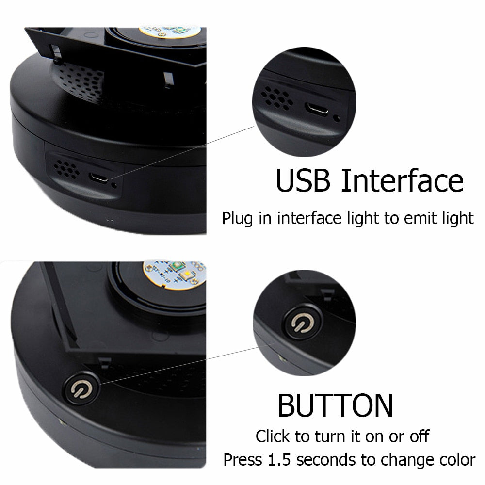 Galaxy Star Projector - Starry Sky Ceiling Night Light